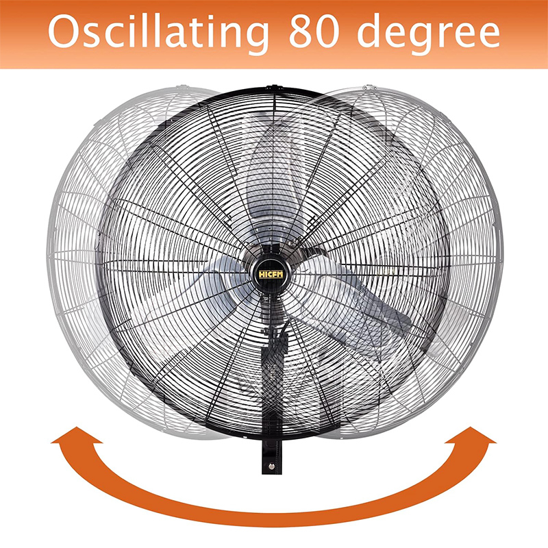 24" Outdoor Grade Oscillating Wall Fan | IP44 Weatherproof - Buy ...